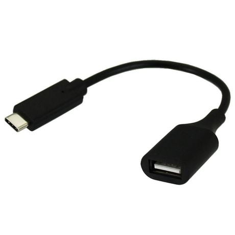 Blue Diamond Bluediamond 6" USB 2.0 A Female to C Male Cable | Walmart ...