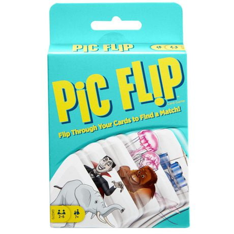 Click here for Mattel Games Pic Flip Card Game Multi prices