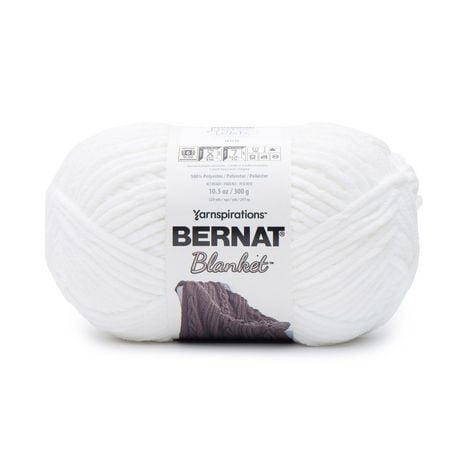 Click here for Bernat Blanket Yarn (300 G/10.5 Oz) White prices