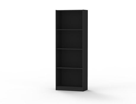Click here for Home Basics 4 Shelf Wood Book Case  Black Black La... prices