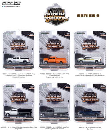 GreenLight 1:64 Dually Drivers Die-Cast Vehicles Series 6 | Walmart Canada