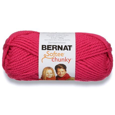 Click here for Bernat Softee Chunky Yarn (100 G/3.5 Oz) Hot Pink prices
