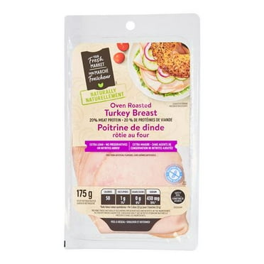 Your Fresh Market Fully Cooked Carved Turkey Breast - Walmart.ca