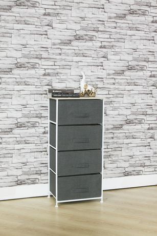 Click here for Home Basics 4 Drawer Fabric Dresser Rolling Storag... prices