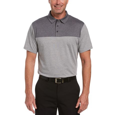 Click here for Bh Mens Casual Birdseye Color Block Short Sleeve P... prices