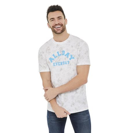 Click here for George Mens Short Sleeve Graphic Tee Grey L prices