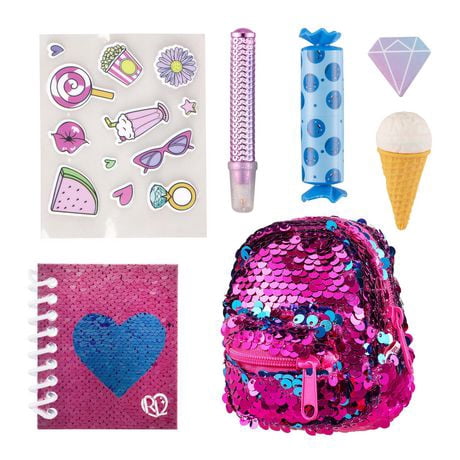 Real Littles - Collectible micro Backpack with 6 stationery surprises ...