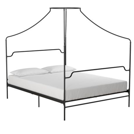 Click here for Dhp Novogratz Camilla Metal Canopy Bed Black Full prices