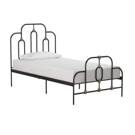 Click here for Dhp Novogratz Olivia Metal Bed Black Twin prices