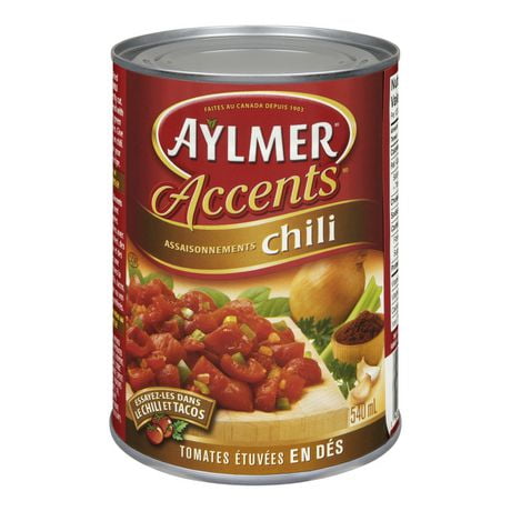 Aylmer® Accents Chili Seasoning Diced Stew Tomatoes | Walmart Canada