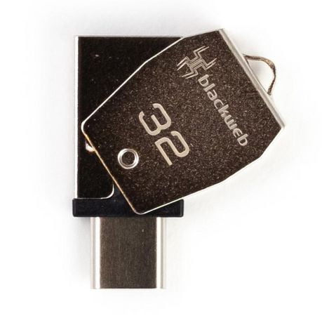 Click here for Blackweb Dual Usb2/Type-C 32Gb T250 Black prices