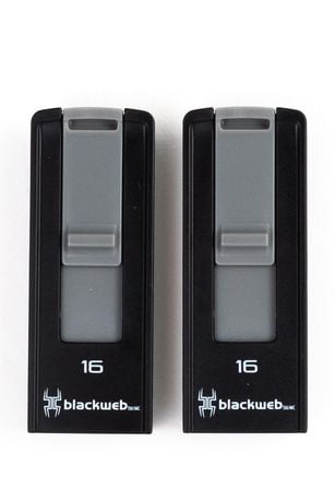Click here for Blackweb Usb3.0 B253 Slide 16Gb 2-Pack Black prices