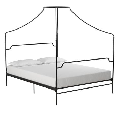 Click here for Dhp Novogratz Camilla Metal Canopy Bed Black Queen prices