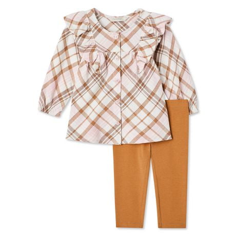 George Baby Girls' Woven 2-Piece Set | Walmart Canada