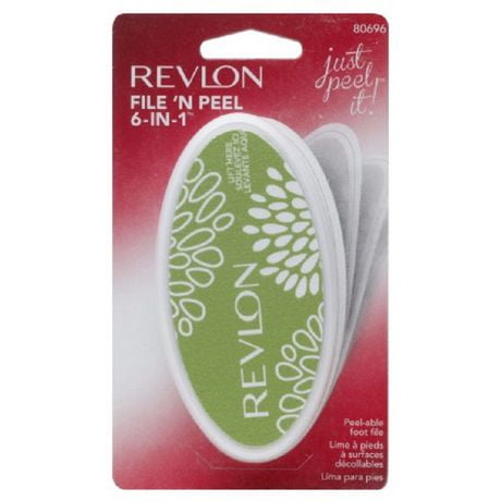 Revlon File 'N Peel 6-In-1 Foot File | Walmart Canada