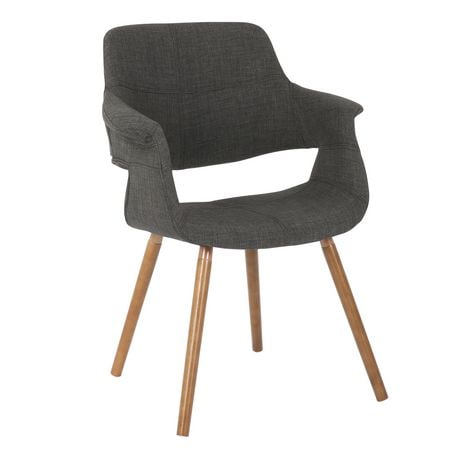 Click here for Vintage Flair Chair By Lumisource Charcoal prices