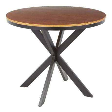 Click here for X Pedestal Table By Lumisource Black prices