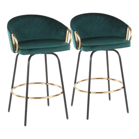 Click here for Claire Counter Stool By Lumisource Green prices