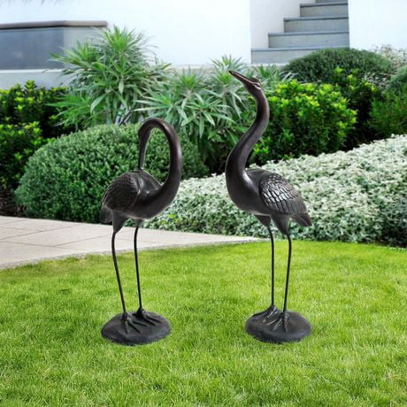 Click here for Sunjoy Bronze Color Mgo Garden Crane Set Bronze Ot... prices