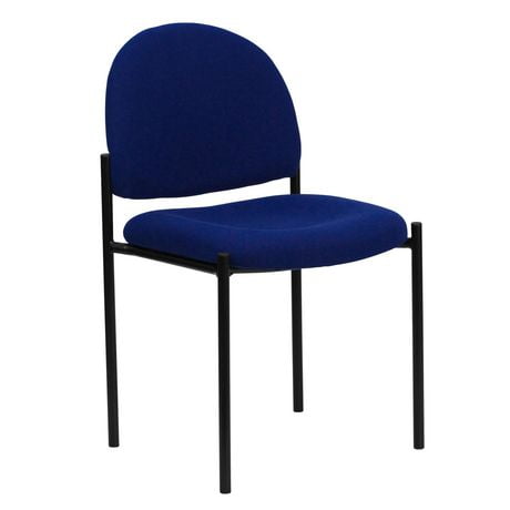 Click here for Flash Furniture Comfort Navy Fabric Stackable Stee... prices