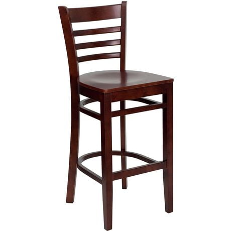 Click here for Flash Furniture Hercules Series Ladder Back Mahoga... prices