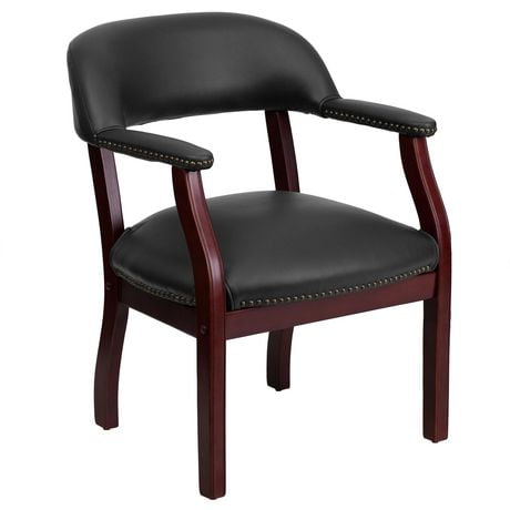 Click here for Flash Furniture Black Vinyl Luxurious Conference C... prices