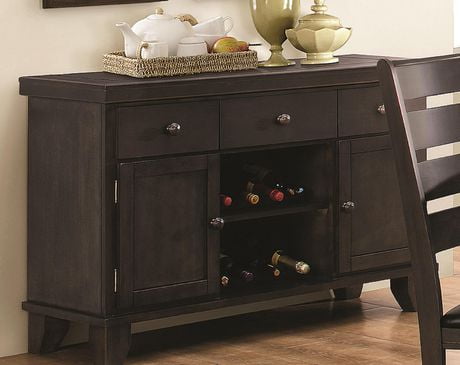 Click here for Topline Home Furnishings Grey Side Dining Server G... prices