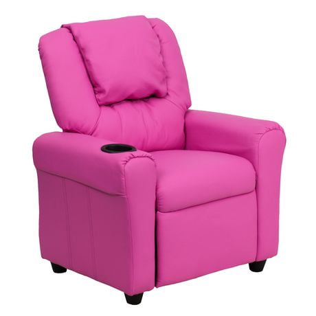 Click here for Flash Furniture Contemporary Hot Pink Vinyl Kids R... prices