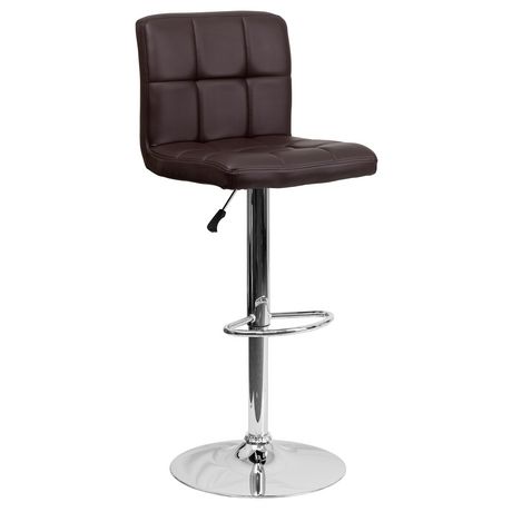 Click here for Flash Furniture Contemporary Brown Quilted Vinyl A... prices
