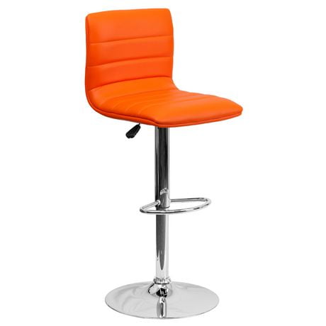 Click here for Flash Furniture Contemporary Orange Vinyl Adjustab... prices