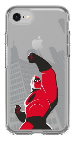 Click here for Otterbox Symmetry Clear Case For Iphone 8/7 Red prices
