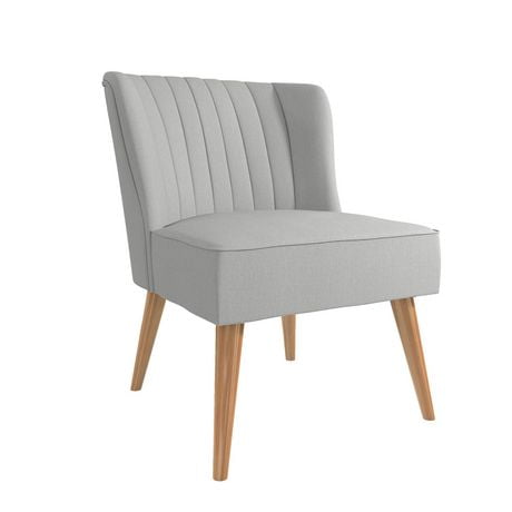 Click here for Dhp Novogratz Brittany Accent Chair Gray prices