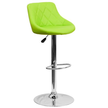Click here for Flash Furniture Contemporary Green Vinyl Bucket Se... prices