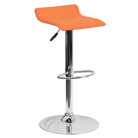 Click here for Flash Furniture Contemporary Orange Vinyl Adjustab... prices