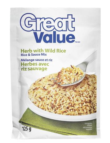 Great Value Herb with Wild Rice and Sauce Mix - Walmart.ca