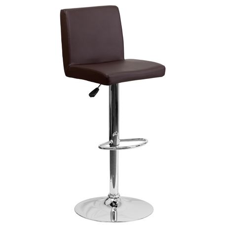 Click here for Flash Furniture Contemporary Brown Vinyl Adjustabl... prices