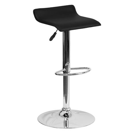 Click here for Flash Furniture Contemporary Black Vinyl Adjustabl... prices