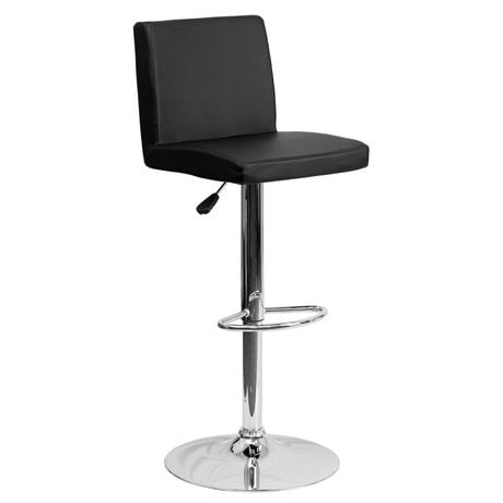 Click here for Flash Furniture Contemporary Black Vinyl Adjustabl... prices