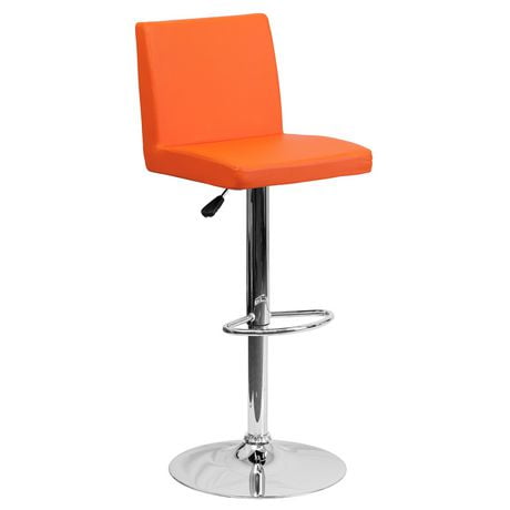 Click here for Flash Furniture Contemporary Orange Vinyl Adjustab... prices