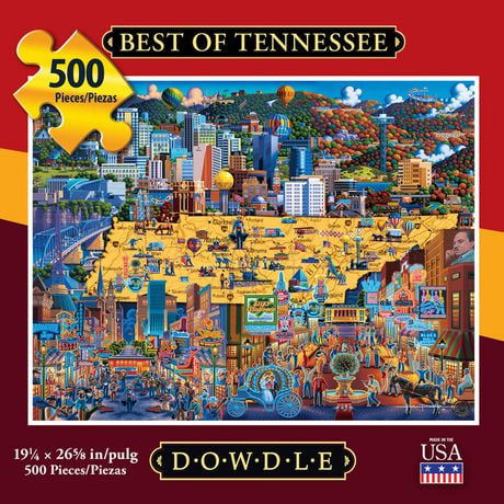 Dowdle Jigsaw Puzzle - Best of Tennessee - 500 Piece | Walmart Canada