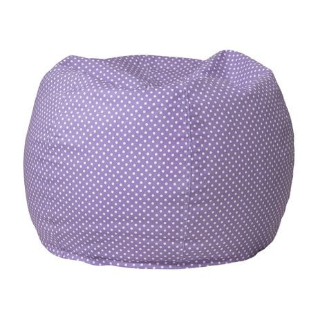 Click here for Flash Furniture Small Lavender Dot Kids Bean Bag C... prices