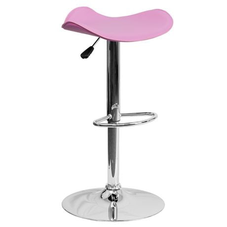 Click here for Flash Furniture Contemporary Pink Vinyl Adjustable... prices