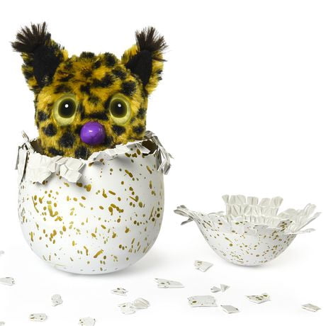 Hatchimals Golden Lynx – Hatching Egg with Interactive Creature by Spin ...