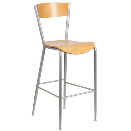 Click here for Flash Furniture Invincible Series Silver Metal Res... prices