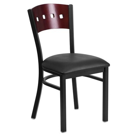 Click here for Flash Furniture Hercules Series Black 4 Square Bac... prices