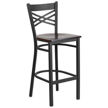 Click here for Flash Furniture Hercules Series Black X Back Metal... prices