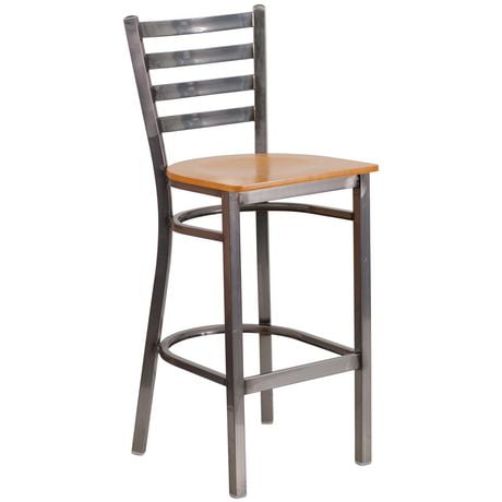 Click here for Flash Furniture Hercules Series Clear Coated Ladde... prices