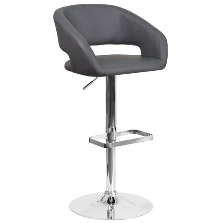 Click here for Flash Furniture Contemporary Charcoal Fabric Adjus... prices