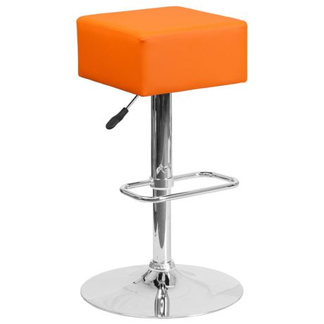 Click here for Flash Furniture Contemporary Orange Vinyl Adjustab... prices