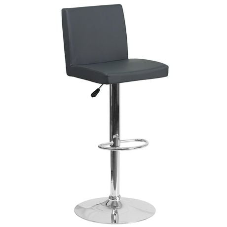 Click here for Flash Furniture Contemporary Gray Vinyl Adjustable... prices